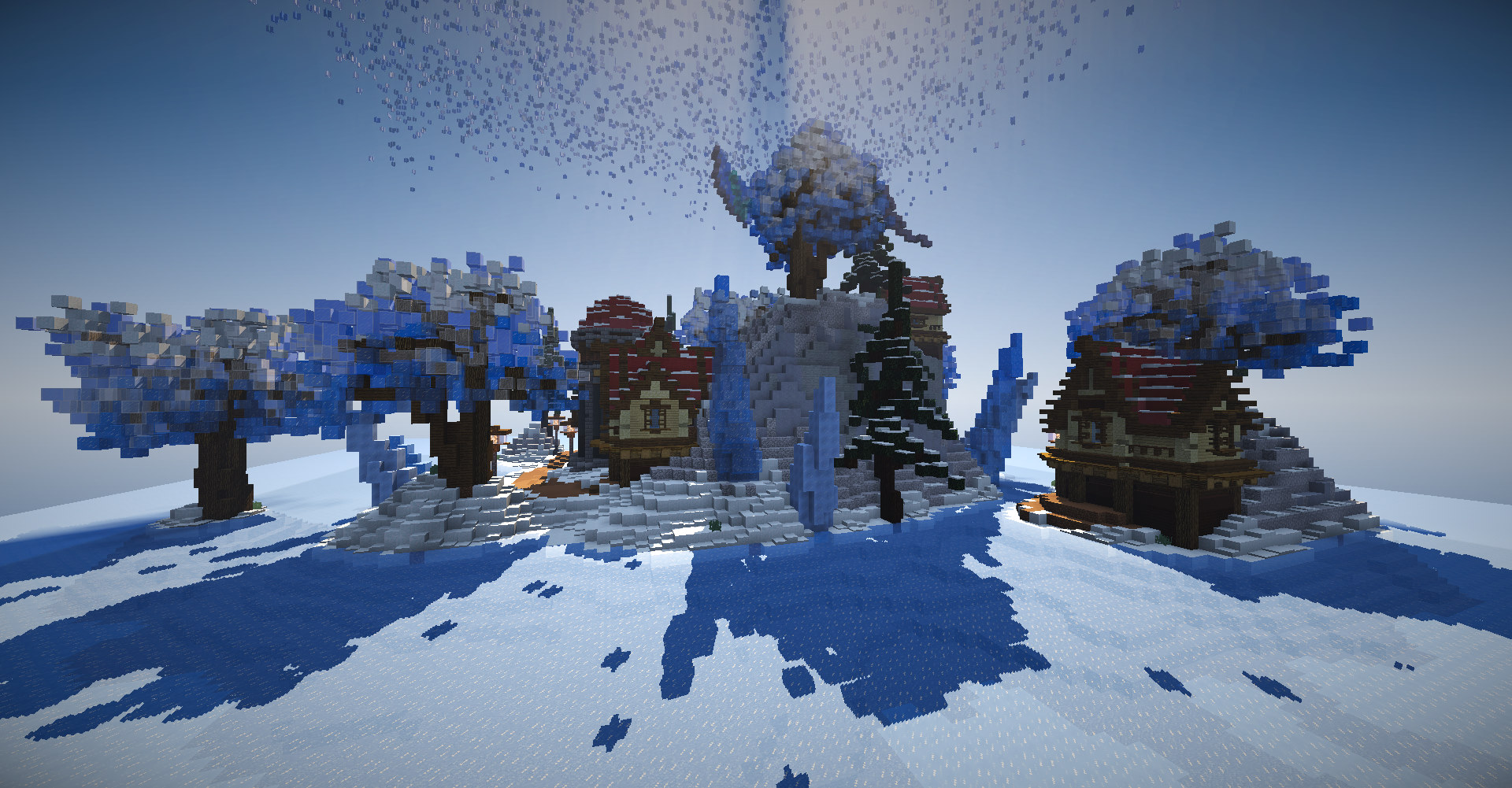 Spawn - 4x Tiny Island Seasonal Villages | Chunkfactory